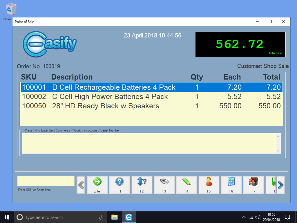 Easify Small Business Software Screenshots